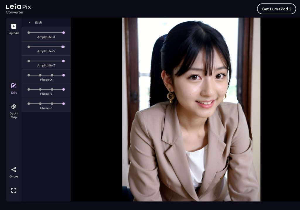 LeiaPix Converter 静止画からAI動画 | パソコン修理のわたなべ (パソコン修理・WEB制作)【アイアイネット ジャパン】